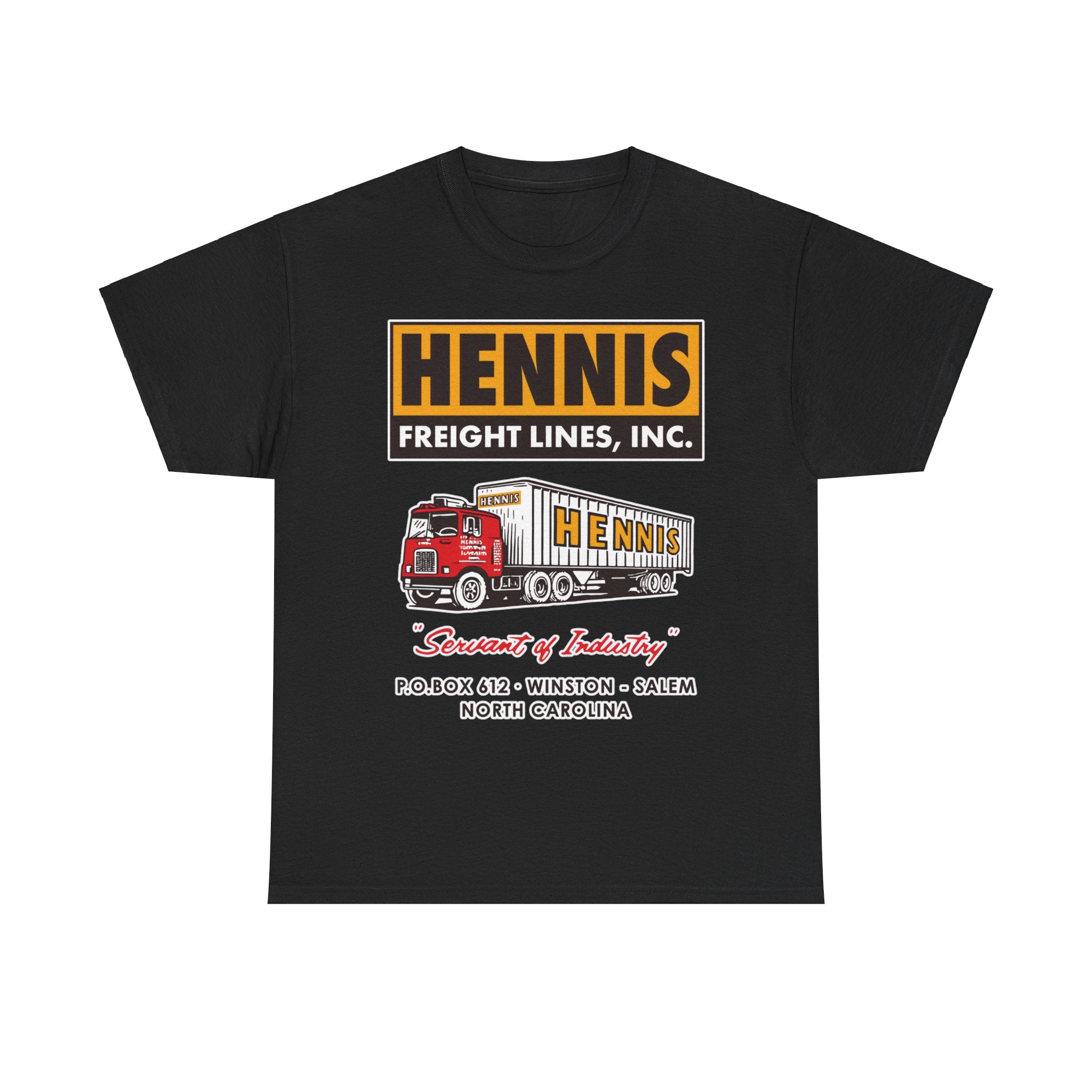 Hennis Freight Lines North Carolina Trucking T-shirt – Fizzled Brands