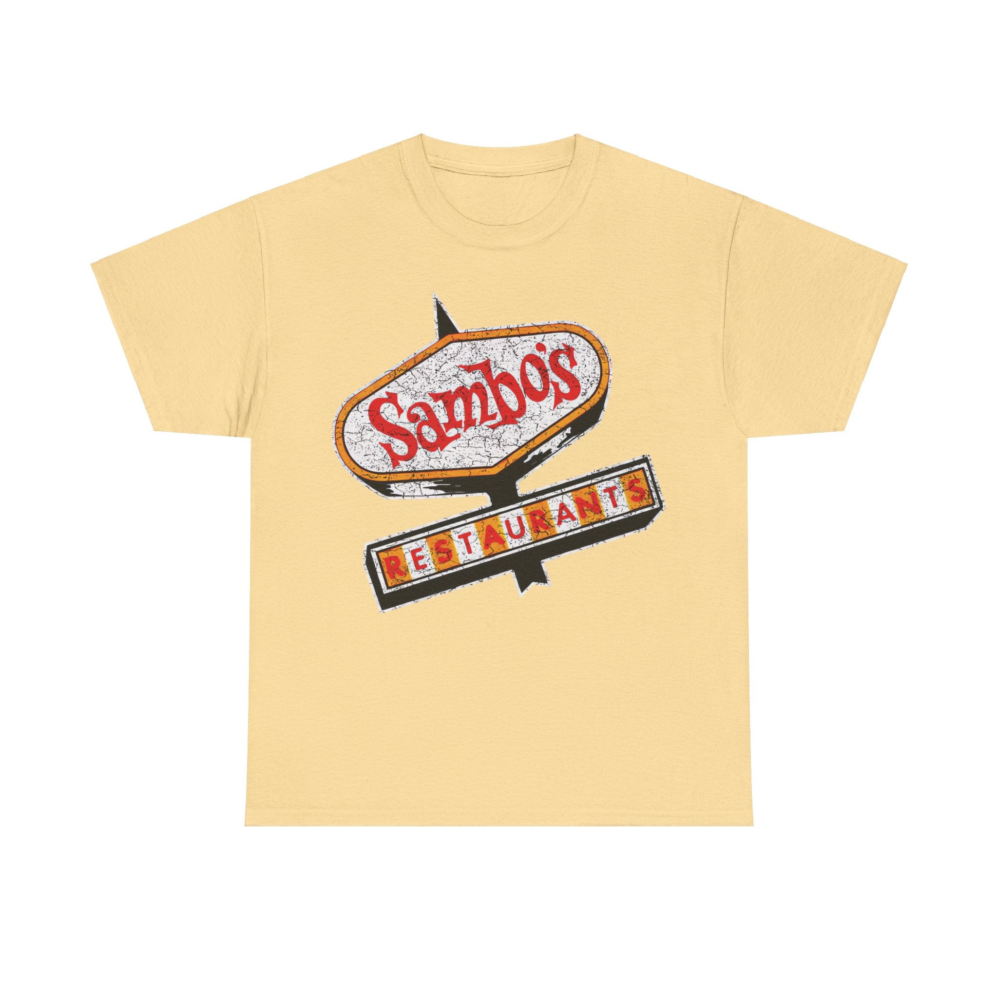 Sambos Restaurant California Sign Logo T-shirt – Fizzled Brands