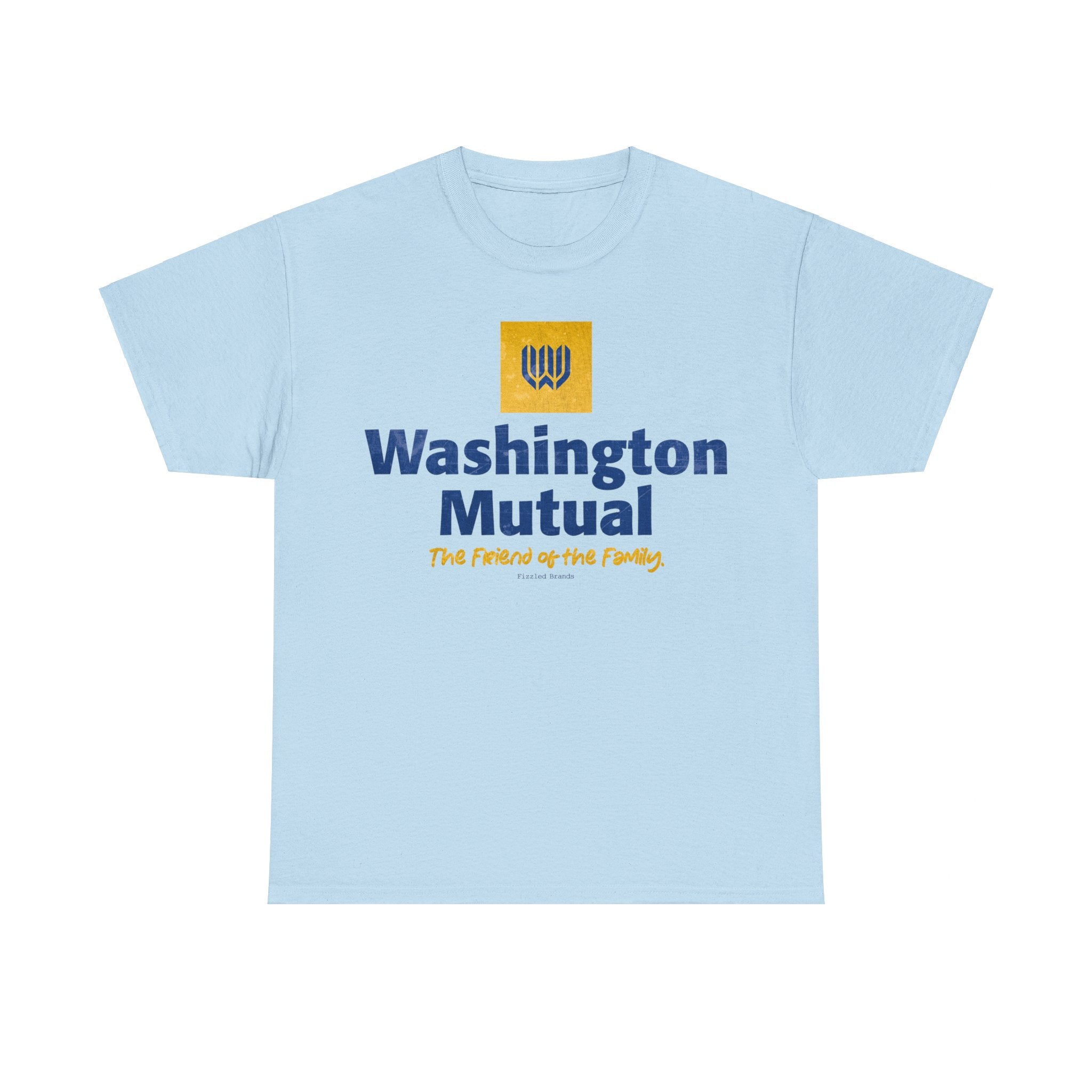 Washington Mutual Bank Nostalgic Throwback Logo T-shirt – Fizzled Brands