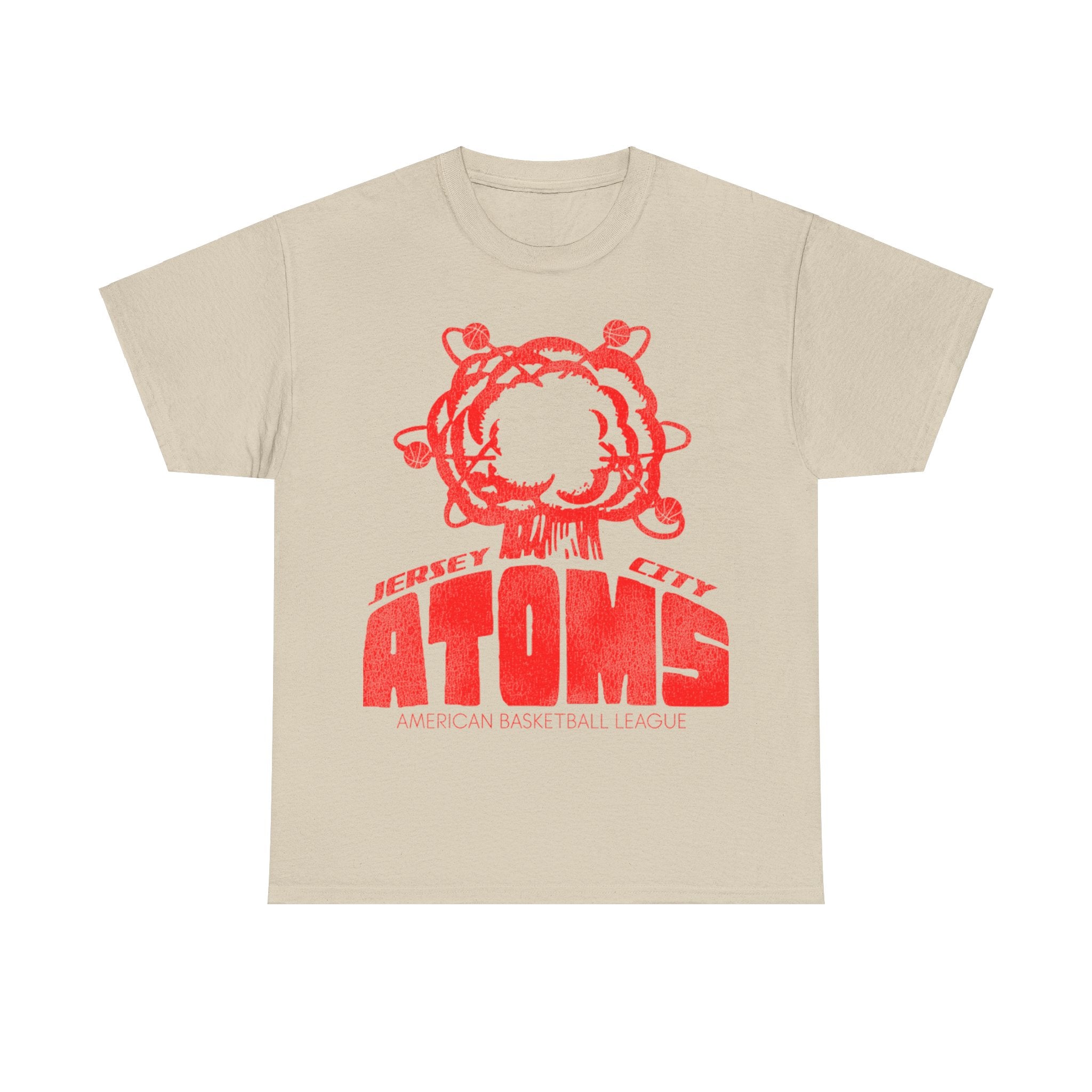 Jersey City Atoms Basketball Team Nostalgic Retro T-shirt – Fizzled Brands